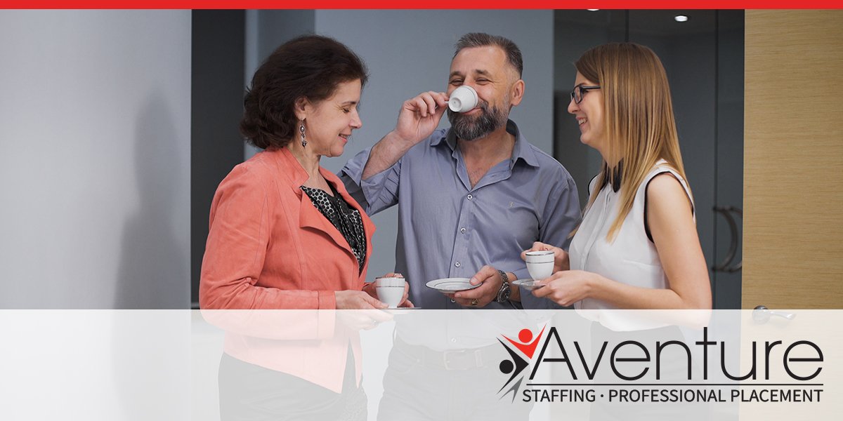 Socializing With Co-Workers Could Help Your Career | Aventure Staffing